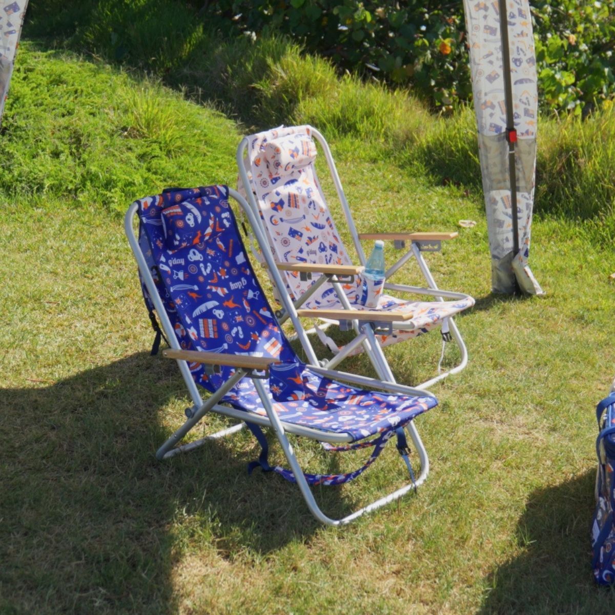 Beach & Camping 4 Position Recliner Chair - Summer Sands – Ourtime ...